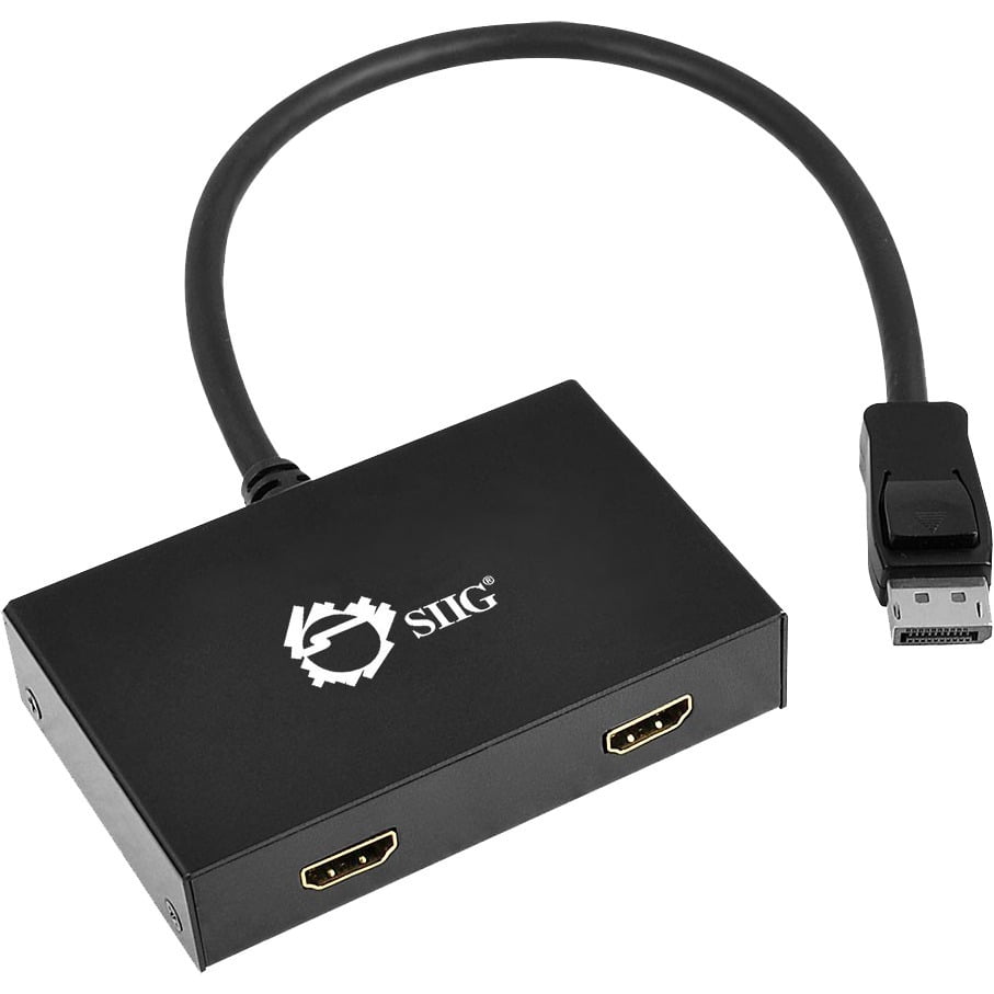 SIIG CE-DP0911-S1 SIIG DisplayPort 1.2 to 2-Port HDMI Active Adapter ... SIIG CE-DP0911-S1 SIIG DisplayPort 1.2 to 2-Port HDMI Active Adapter ...