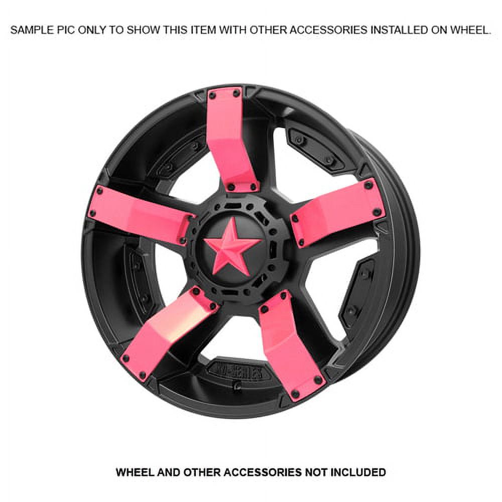 Pink Camo Rockstar Rims