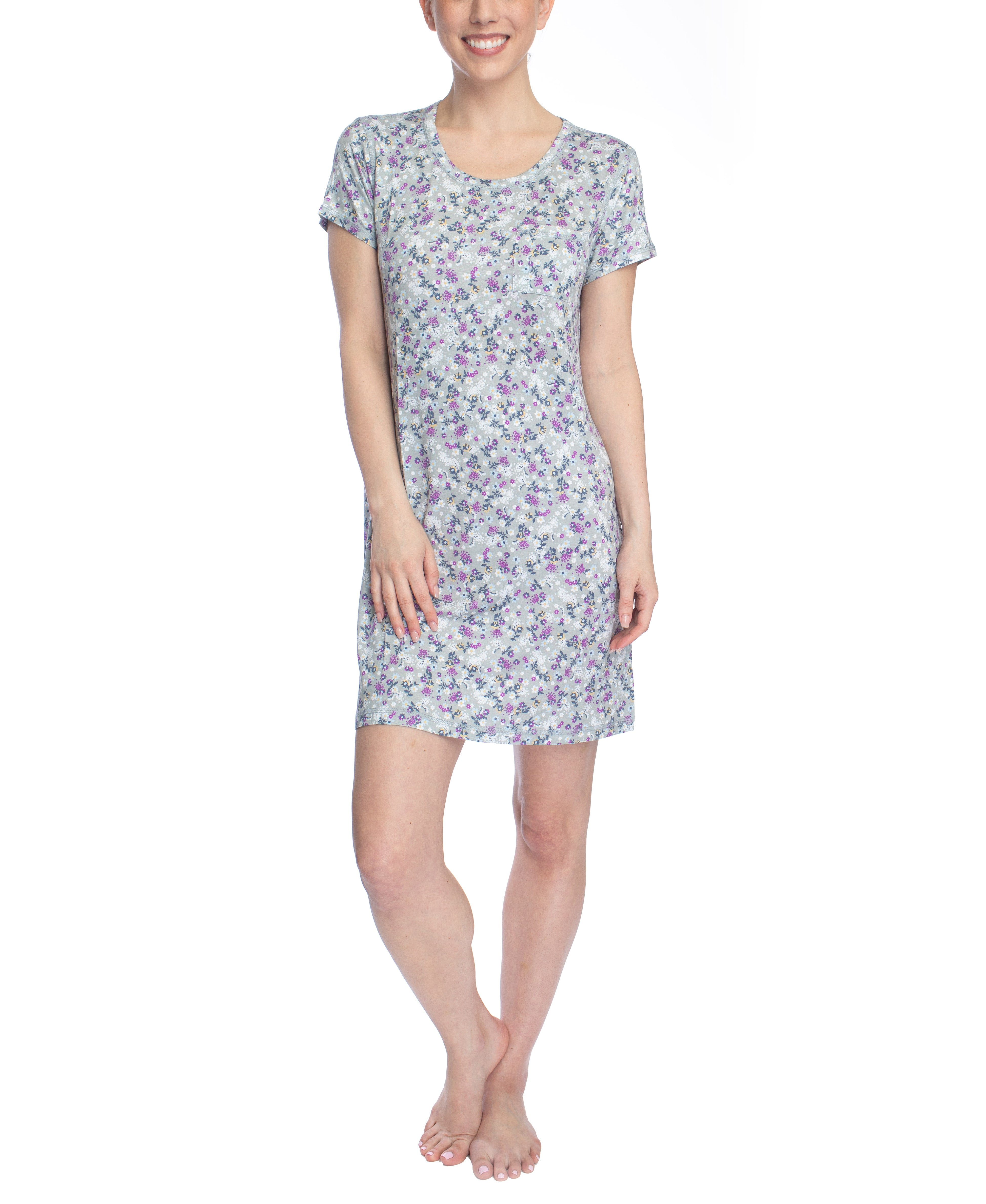 Cool Girl Women's Sleepshirt, Flower Patch, Medium - Walmart.com