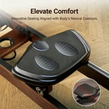 MERACH Water Rowing Machine for Home Use Solid Wood Rower with Pro ...