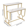31.5*18.9*31.5in Purse Display Stand Handbag Display Stand 2-Tier Free ...