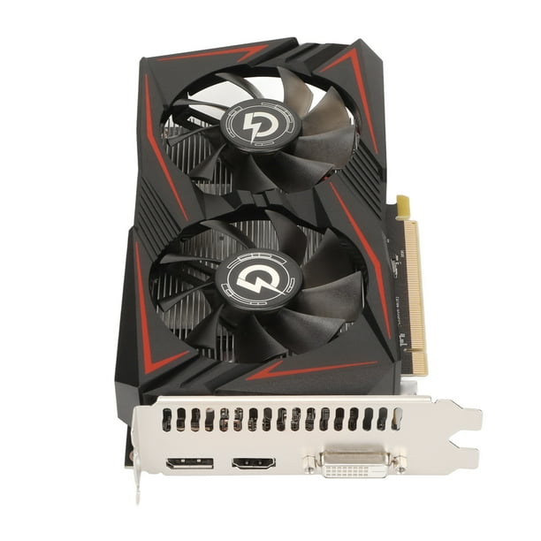 Dual Fan Graphics Card, RX550/128 Bit/GDDR5/4G Computer Graphics Cards ...