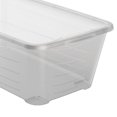 Life Story 6 Qt Rectangular Clear Plastic Protective Storage Shoe Box ...