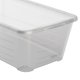 Life Story 6 Qt Rectangular Clear Plastic Protective Storage Shoe Box ...