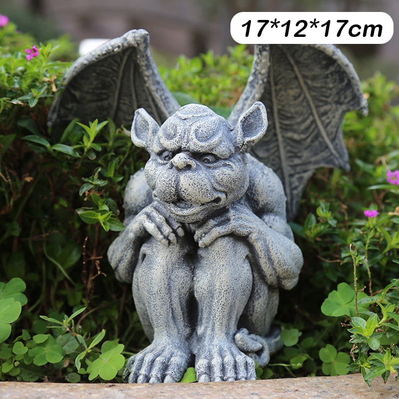 Outdoor & Gardening Garden Decoration Outdoor Statues Funny Gargoyle ...