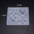 1pc Silicone Molds Epoxy Resin Casting Molds For UV Resin DIY Jewelry ...