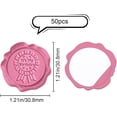 Adhesive Wax Seal Stickers Envelope Seal Decoration For Craft Scrapbook ...