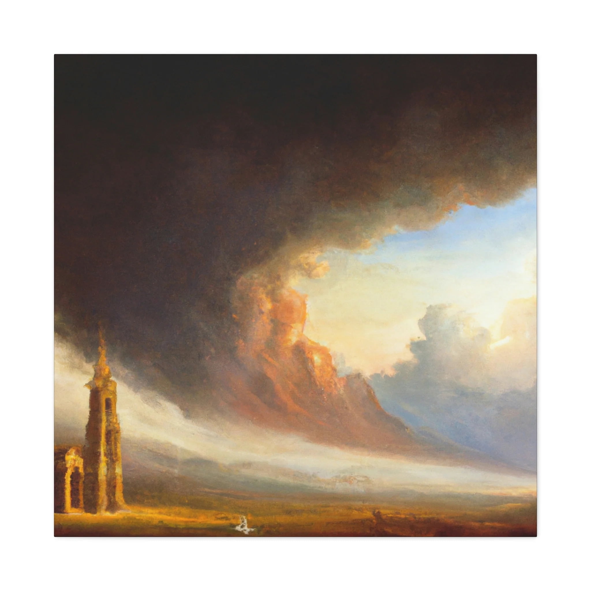 Stormy Sky Wonderland - Canvas - Walmart.com