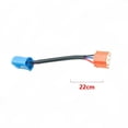 Car headlight general H4 to 9004/9007 socket plug adapter wire Ceramic ...