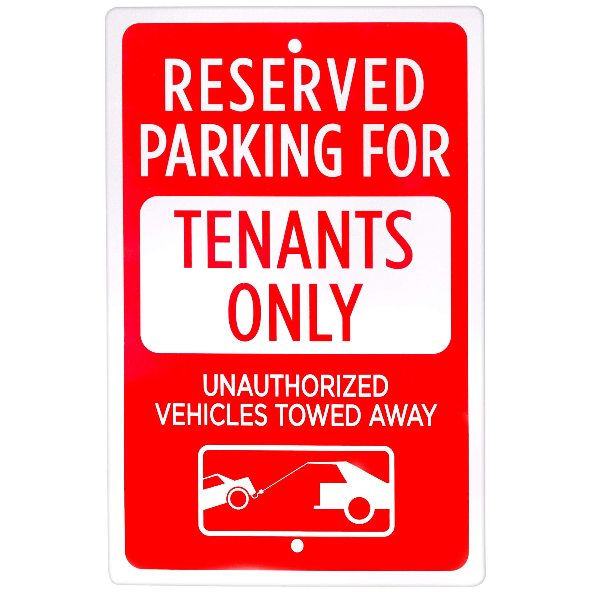 Parking Reserved for Tenants Only Sign, Private Driveway Warning Sign ...