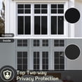 Blackout Window Film Removable Window Tint for Home Privacy Black 17.5 ...