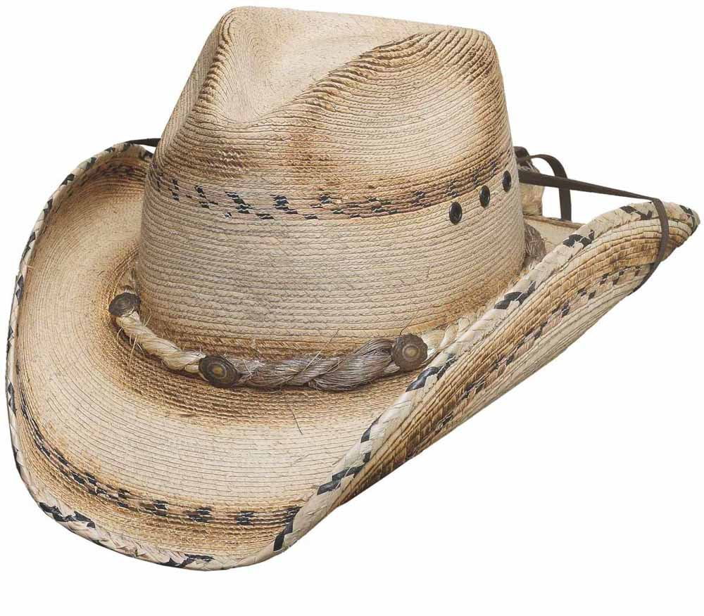 Bullhide Running Iron 15X Palm Leaf Straw Western Hat - Walmart.com