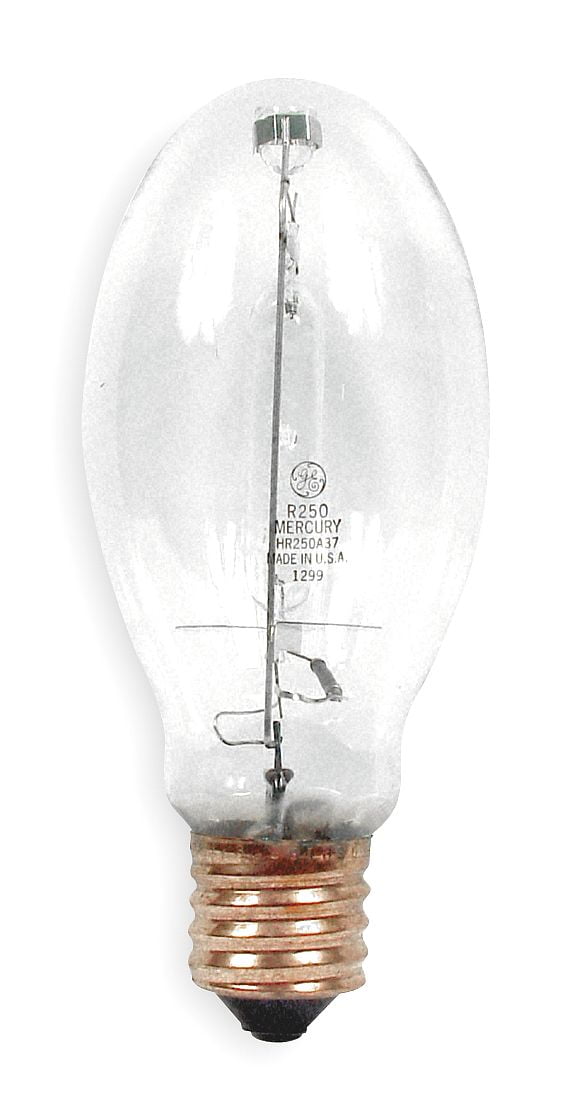 Ge Current Mercury Vapor Bulb,ED28,11,000 lm,250W HR250A37 - Walmart.com