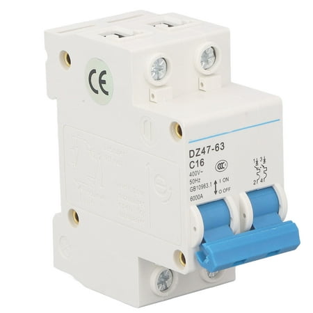 Residual Current Circuit Breakers, 6000A Breaking Capacity Low Voltage Miniature Circuit Breaker ...
