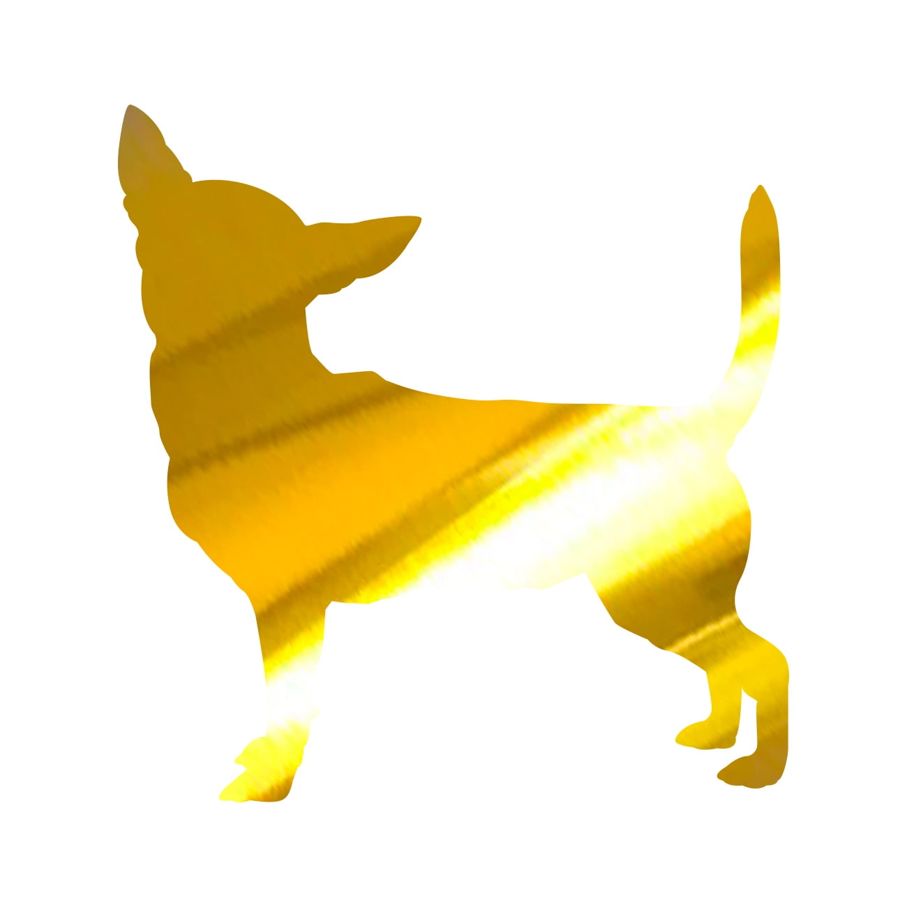 Chihuahua Sticker Decal Die Cut - Self Adhesive Vinyl - Weatherproof ...