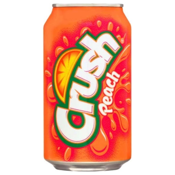 Crush Peach Soda, 12 fl oz, 12 pack | Walmart en línea