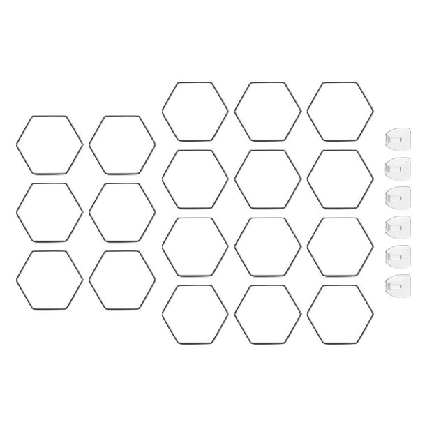 Indoor Plant Trellis Hexagon Chain Trellis Metal Houseplants Plant ...