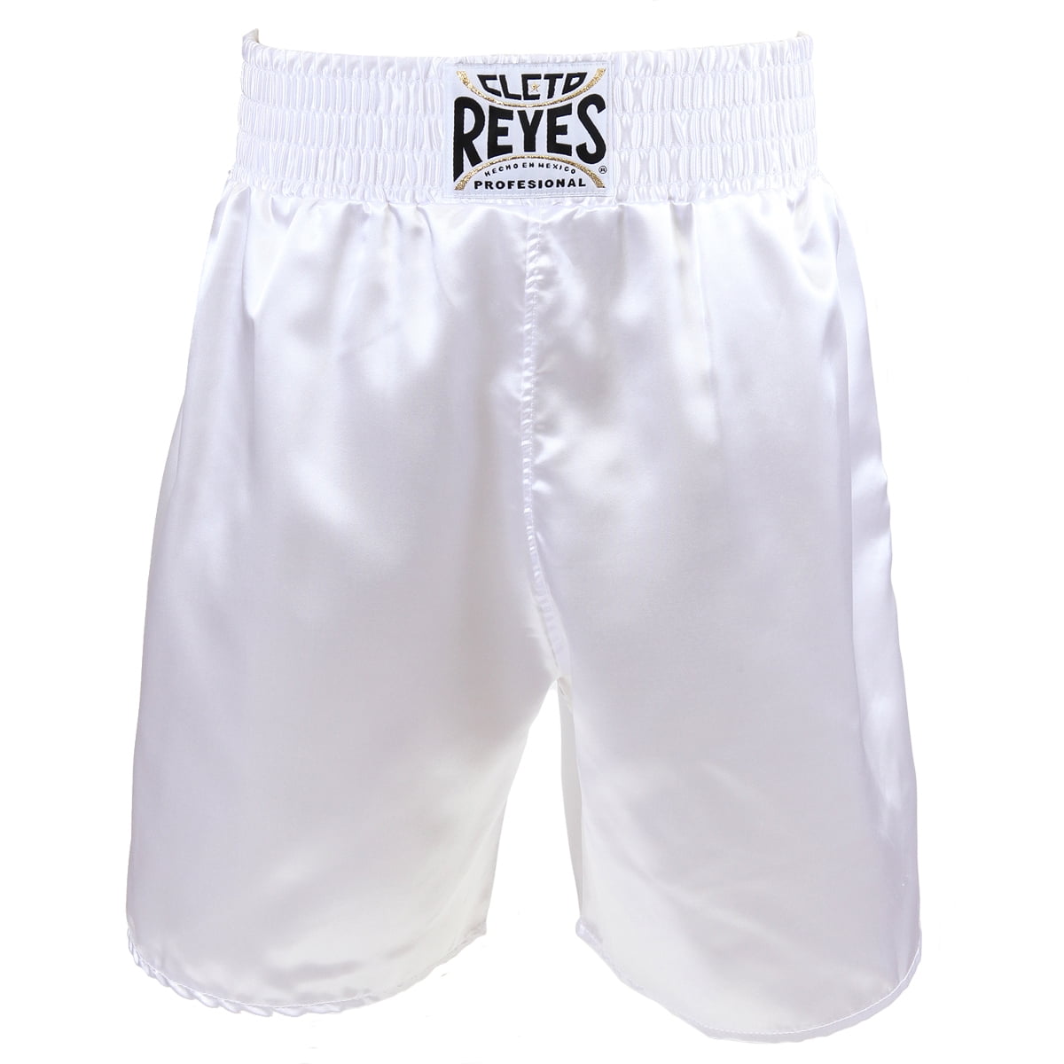 Cleto Reyes Satin Classic Boxing Trunks - Large (40") - White - Walmart.com