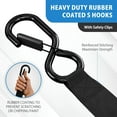Based Retractable Ratchet Straps (4PK) 1in x 6ft - 1,500lb Break ...