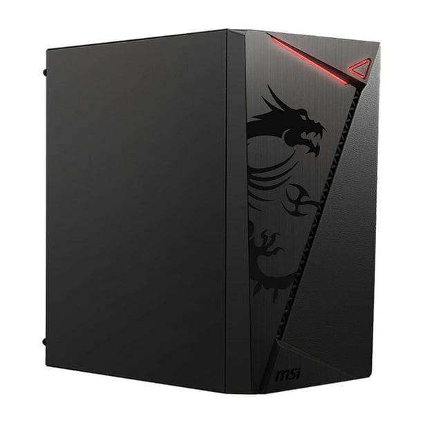 Gabinete Gamer MSI MAG SHIELD M301 Media Torre Micro ATX USB 3.2 negro ...