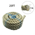 1 in x 50 ft Twisted ProManila - UnManila Rope, Twisted 7 Strand ...
