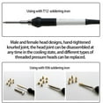 Easy To Use Soldering Head Iron Tip For Efficient Heat Insert Nut ...