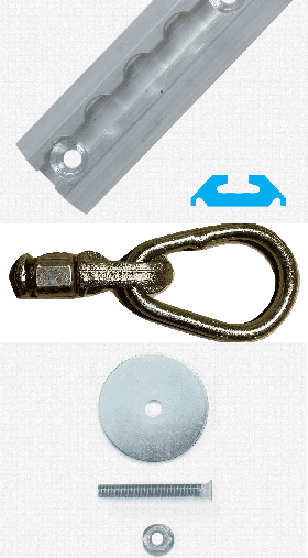 Surface Angle L Track Install Kit & Fitting | LT2M - Walmart.com