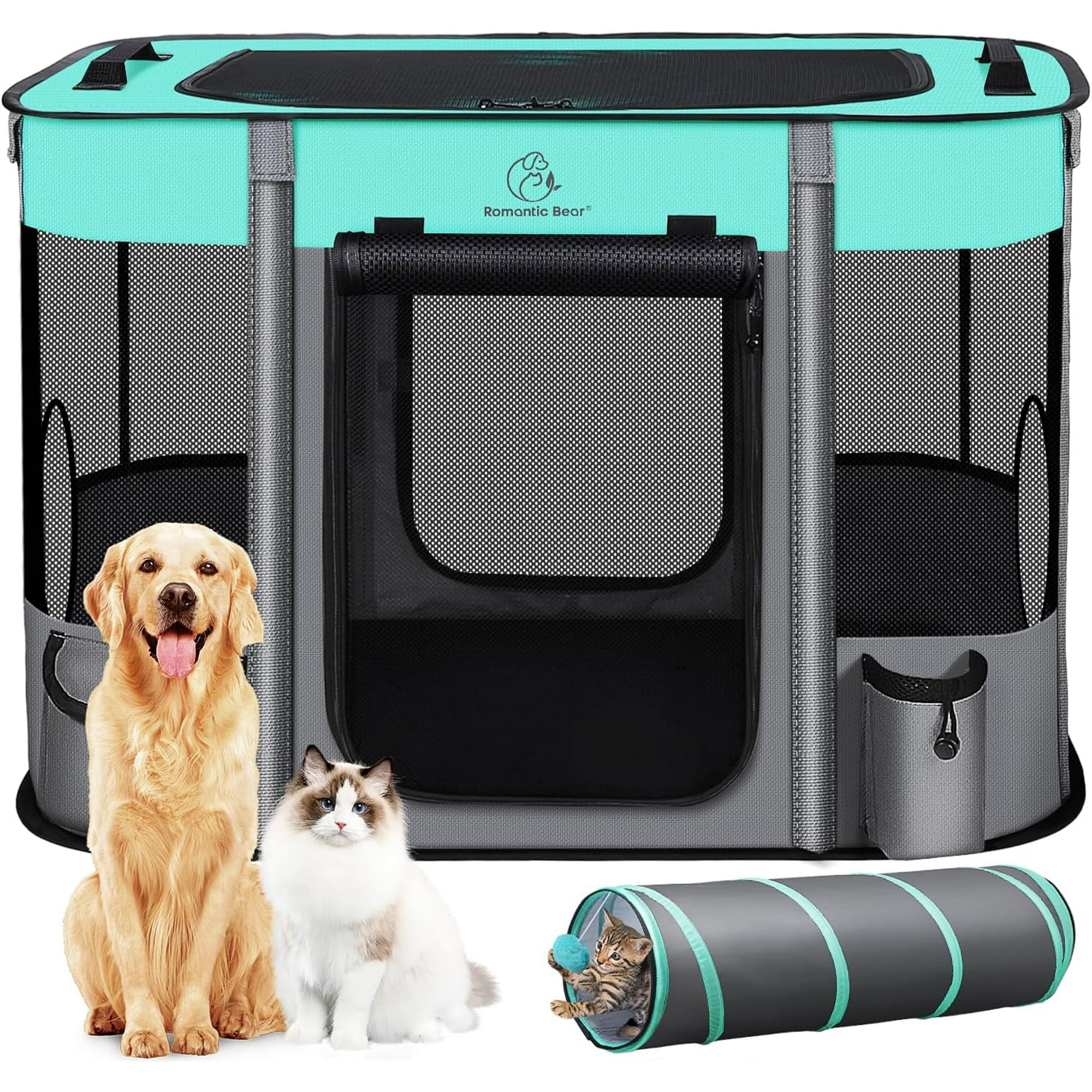 Click here for Lucoss Portable Pet Playpen  Foldable Exercise Pla... prices