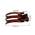 3 Prong Hair Clip For Women Girls Multipurpose Hairpin Suitable For ...