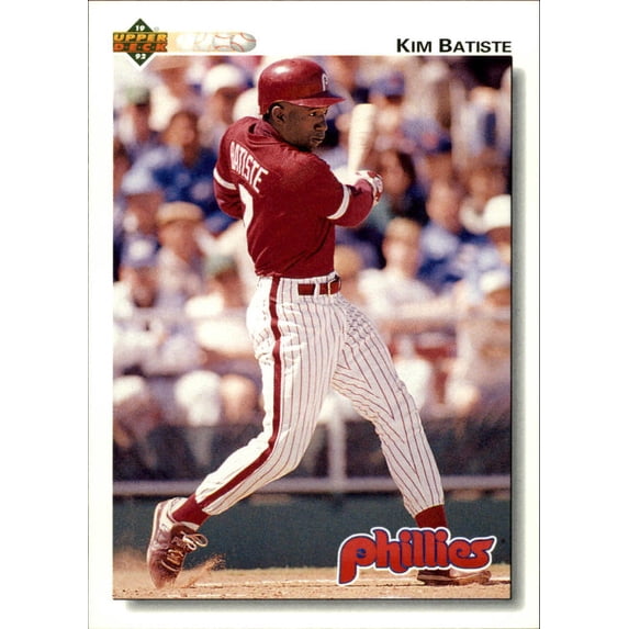 1992 Upper Deck #422 Kim Batiste MLB Baseball Trading Card - Walmart.com