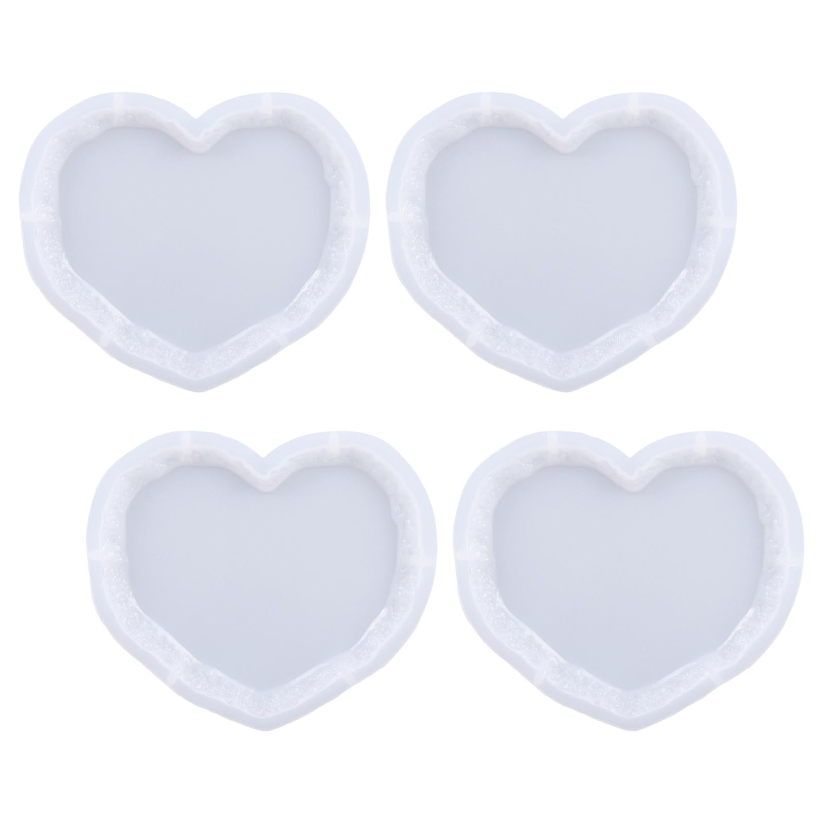 4x Coaster Resin Casting DIY Epoxy Silicone Model Crafting Crafts Resin ...