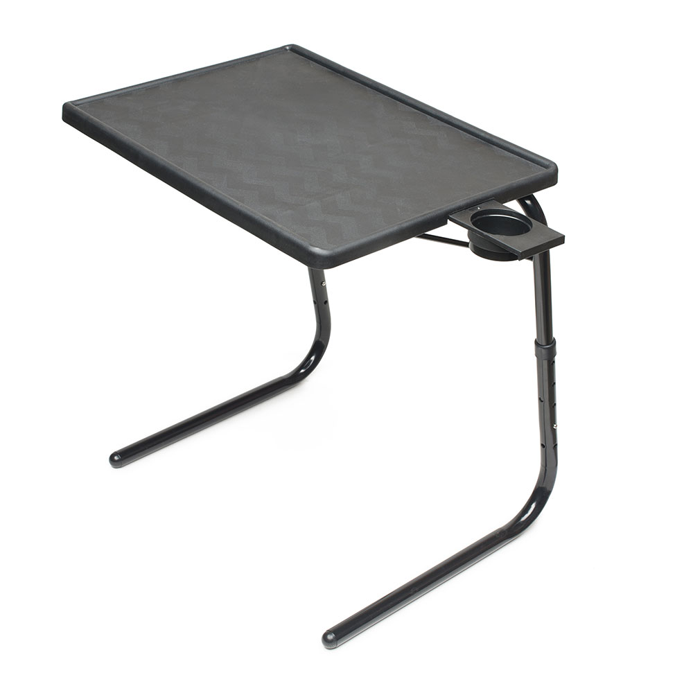 Table Mate II TV Tray And Cup Holder Folding Table Black Walmart Table Mate II TV Tray And Cup Holder Folding Table Black Walmart