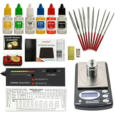 Precious Metals Test Kit with Digital Lab Scale - Testing Metal ...