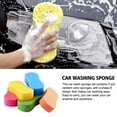 Car Wash Sponges Multi-Purpose Extra Thick Large Colorful Cleaning ...