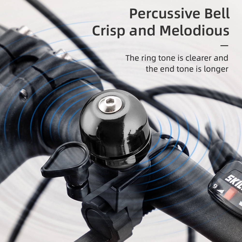 Bicicleta portátil Scooter Retro Bell Ring Road Bike Manillar Horn Negro Ndcxsfigh Accesorios ...