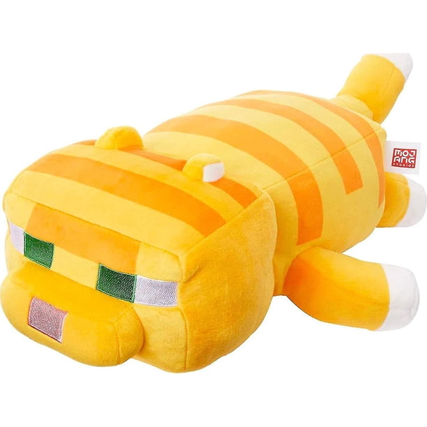 Minecraft Lie Gato Amarillo Peluche | Bodega Aurrera en línea