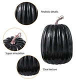 8 Inch Large Artificial Pumpkins Halloween Decor DIY White Foam ...