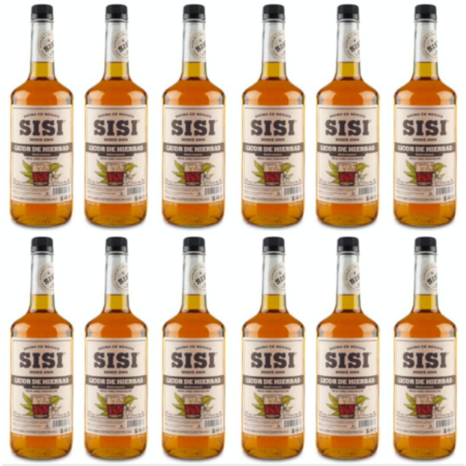 Pack de 12 Crema-Licor Sisi Hierbas 1 L Sisi Hierbas | Walmart en línea