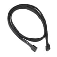 Computer Fan 4-Pin Male to Male Extension Cable 24AWG Copper Cored ...