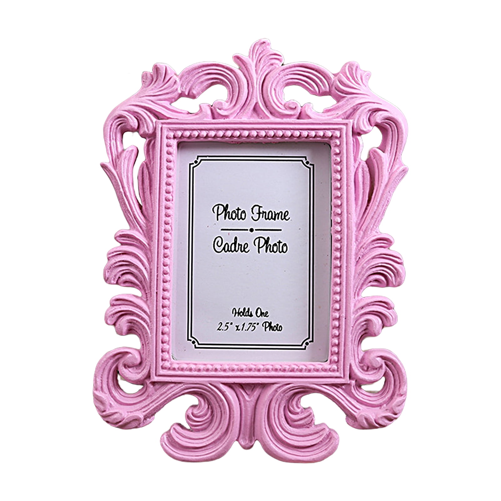 Hadanceo Picture Frame Baroque Rectangle Family Decoration Resin ...