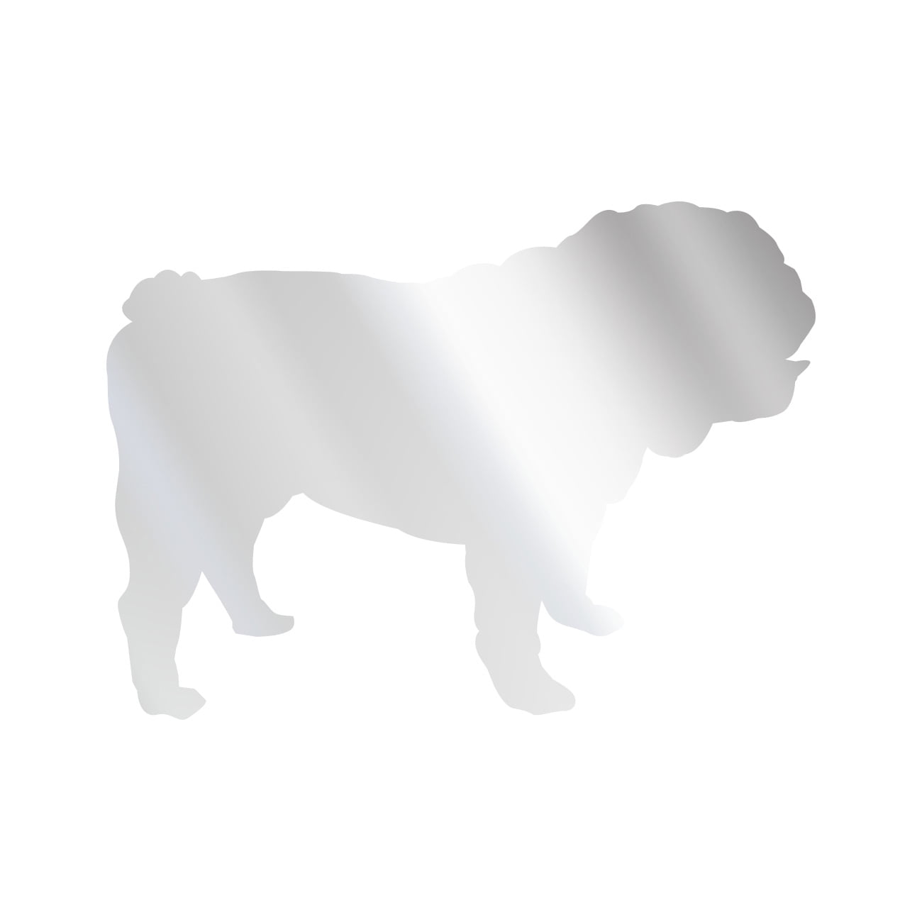 Bulldog Sticker Decal Die Cut - Self Adhesive Vinyl - Weatherproof ...