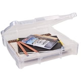 ArtBin, Essentials Scrapbook Storage Box 12x12 inches Clear with 1 ...