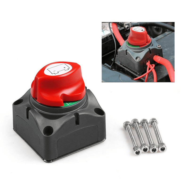 Auto Battery Disconnect Switch 12v 24v 48v Marine 300a Car, 48% OFF
