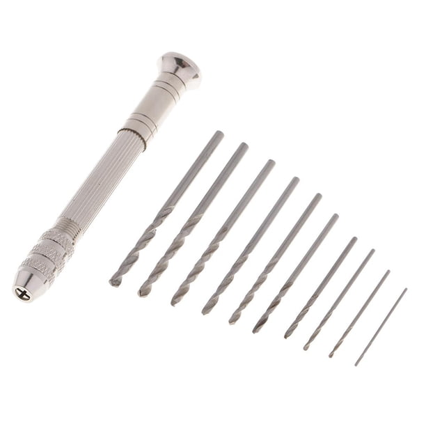 Precision Pin Hand Drill with Twist of 11 Pieces - Hand Drill ...