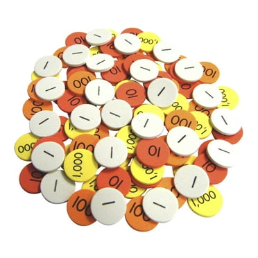 100 Tens Place Value Discs Set - Walmart.com