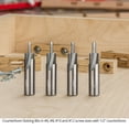 Counterbore Slotting Router Bits, #6 Flathead Screw Size, 2 FL, USA ...
