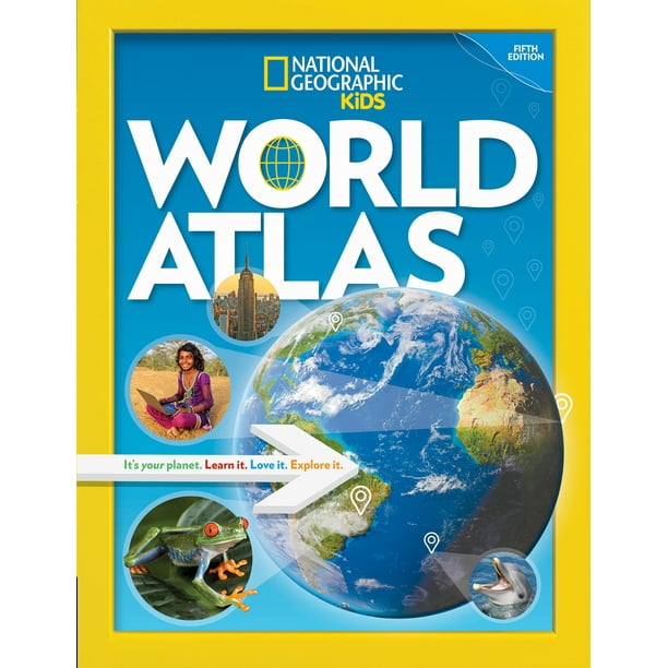 National Geographic Kids World Atlas, 5th Edition (Hardcover) - Walmart ...