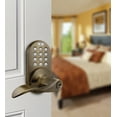 Keyless Entry Lever Handle Door Lock with Electronic Digital Keypad ...