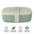 Bentgo Classic Lunch Box with Spoon - Bento-Style, Stackable, Reusable ...