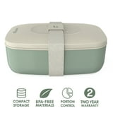 Bentgo Classic Lunch Box with Spoon - Bento-Style, Stackable, Reusable ...